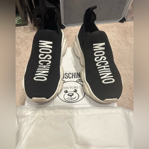 Moschino | Shoes | Authentic Moschino Sneakers | Poshmark